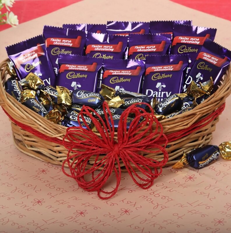 Choco Basket Cadbury Gift - Bakings